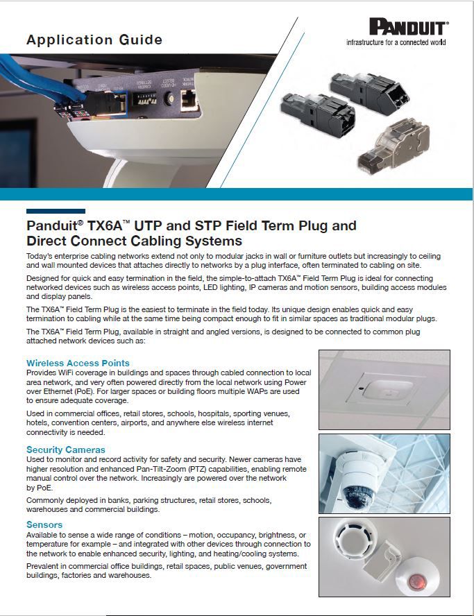 美国泛达 | Field Terminal Plugs